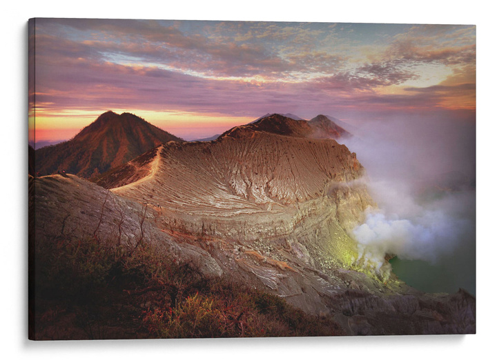 Jupiters Sulphur Mines canvas-taulu | Dekoa