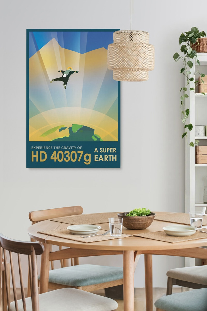 NASA HD 40307g Super Earth canvas-taulu | Dekoa